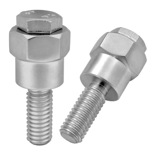 GM Long Side Post Battery Terminal Adapter Tap Extender Platinum Finish ...