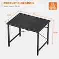 31.5” Small Computer Desk, Office Writing Desks Compact Study Table ...