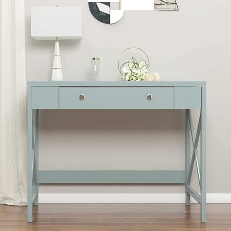 39.4 Inch Console Table with Drawer Slim Entryway Table Sofa Side Table ...