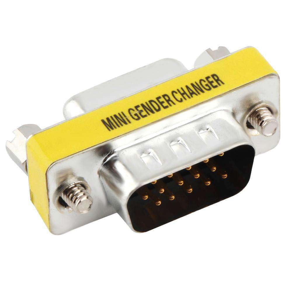 VGA 15Pin Male to VGA 15Pin Male adapter - Walmart.com