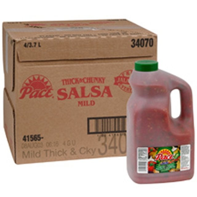 PACE Thick And Chunky Mild Salsa | 3.7L/Unit, 4 Units/Case - Walmart.ca