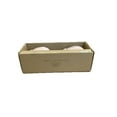Rae Dunn SUGAR Jar + CREAM Creamer Set with WOOD Tray - Walmart.com