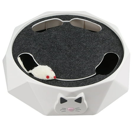 Cat Toy with Running Mouse Electric Interactive Cat Toy Automatic ...