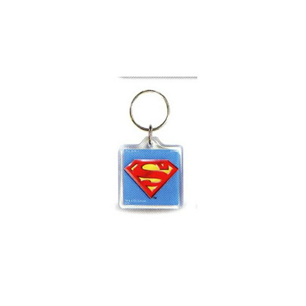 Superman - Superman Lucite Key Chain - Walmart.com - Walmart.com