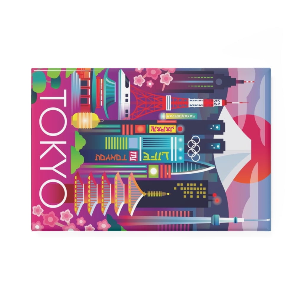 TOKYO REFRIGERATOR MAGNET - Walmart.com