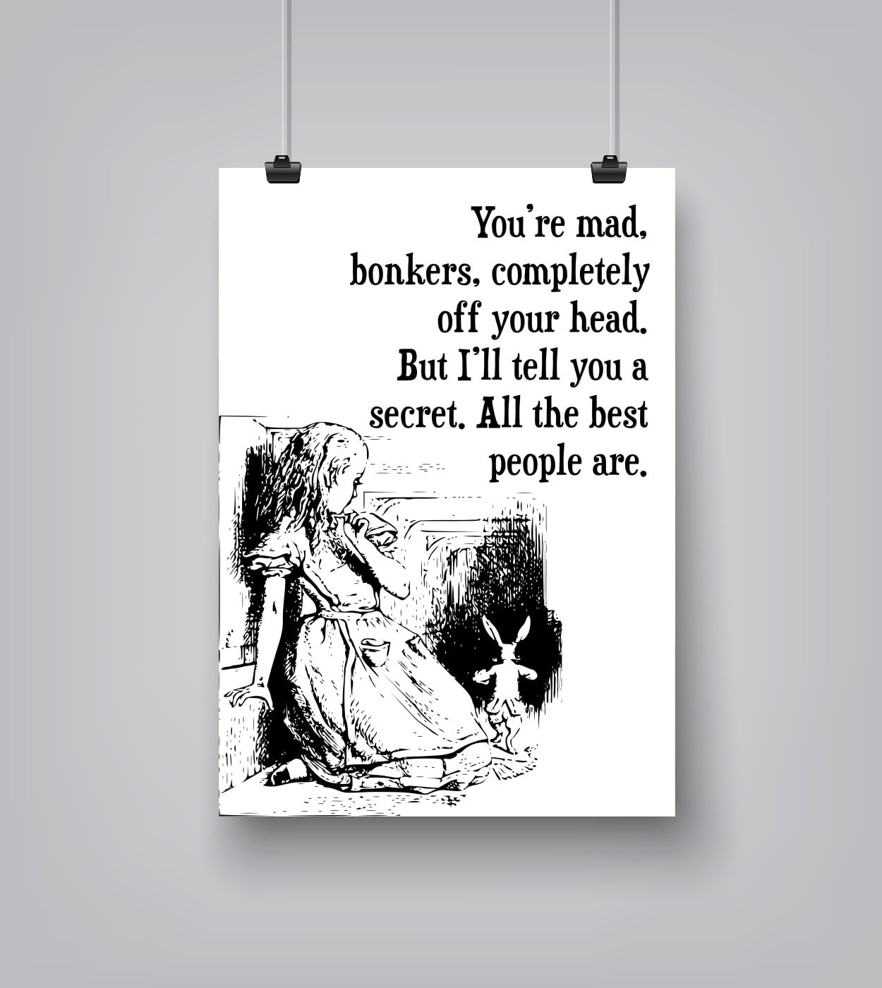 Madness Quotes Alice In Wonderland