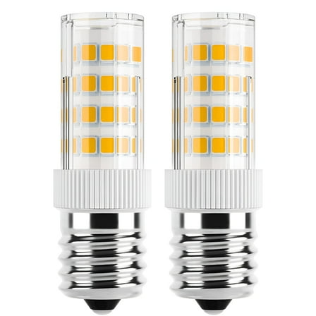 2 Pack OHLGT E17 LED Bulb Microwave Oven Light Bulb Dimmable 5 Watt ...
