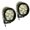 Iron Cross IRO20-LEDKIT 18W Bumper Fog Light Kit, Black - Walmart.com