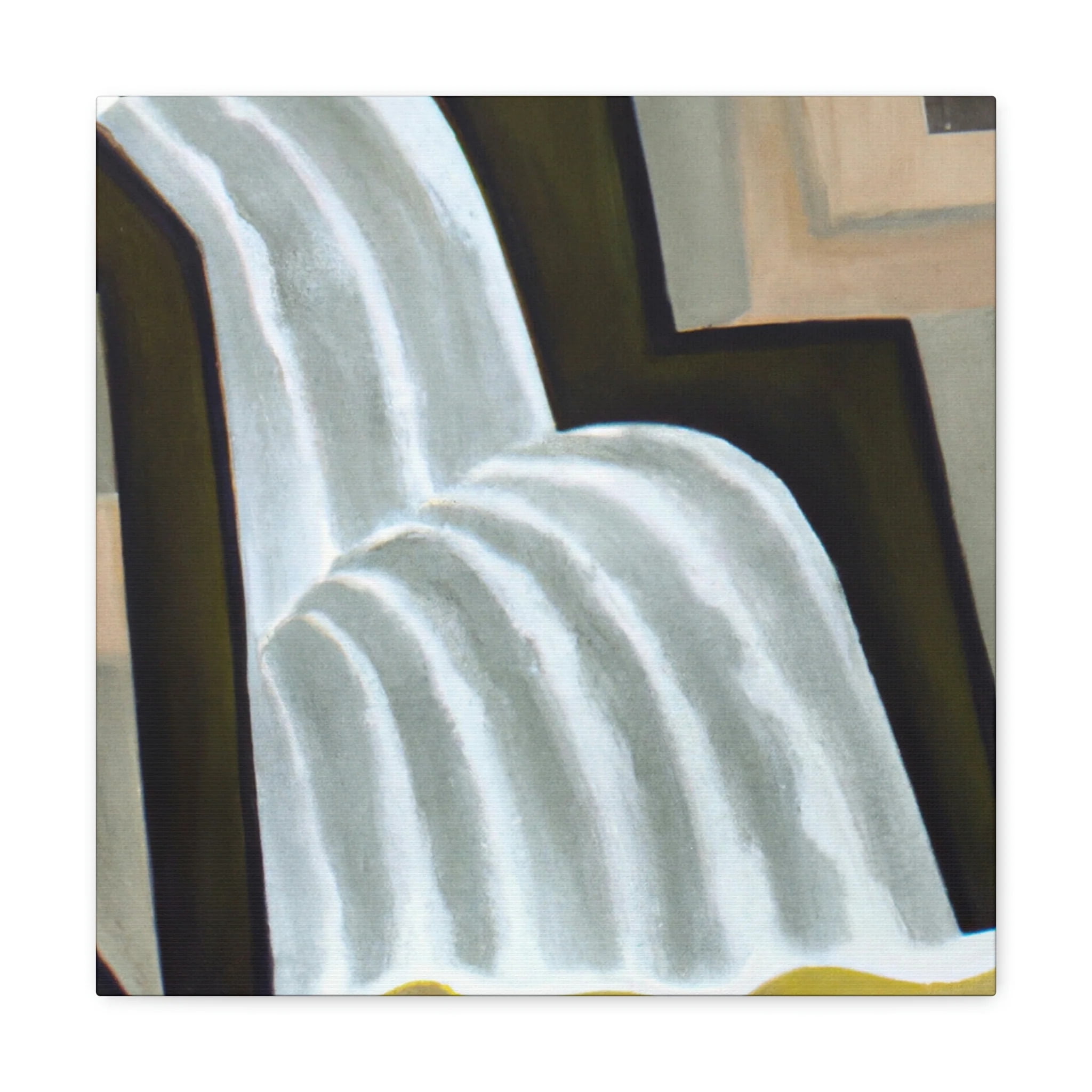 Falling Water Reflection - Canvas - Walmart.com