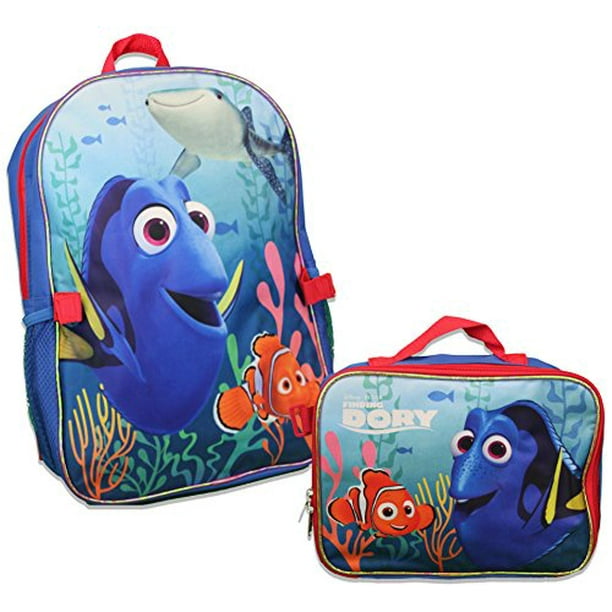 Finding Dory 16 backpack With Lunch kit - Walmart.com - Walmart.com