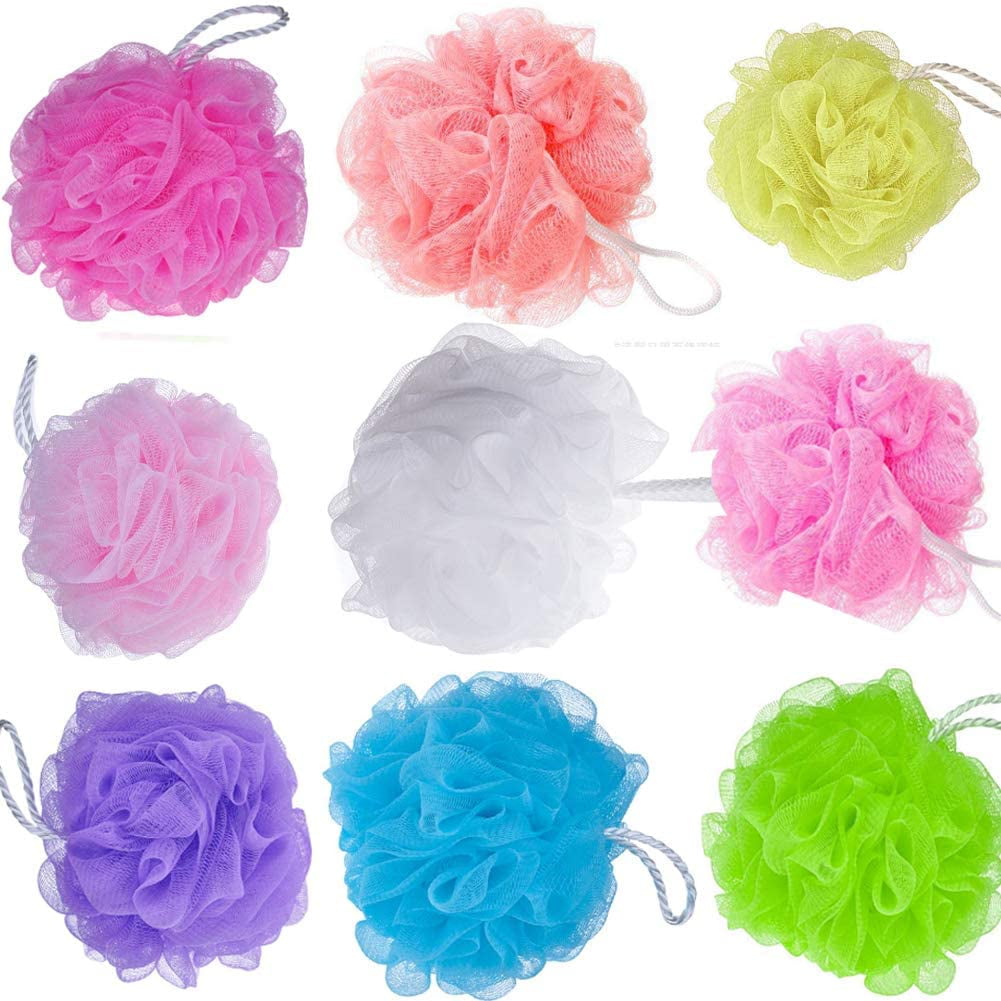 Click here for Cpdd Bath Sponges Shower Sponges 10 Pack Mesh Pouf... prices