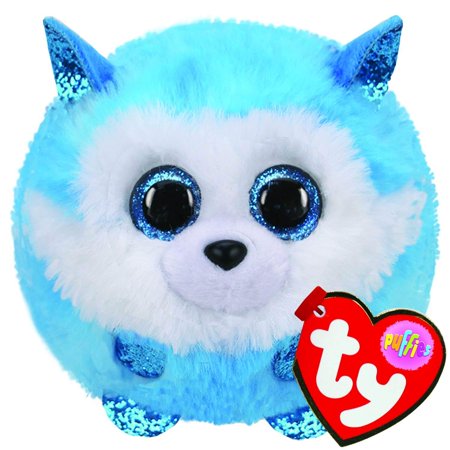 Ty Puffies-Prince Husky- Super Cute Plush Puff Balls. They Always Land ...
