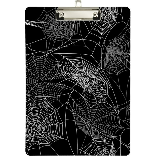 FMSHPON Halloween Spiders Web White Clipboard Hardboard Wood Nursing ...