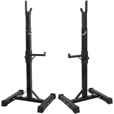 Adjustable Squat Rack,Multi-Function Barbell Rack for Weight Lifting ...