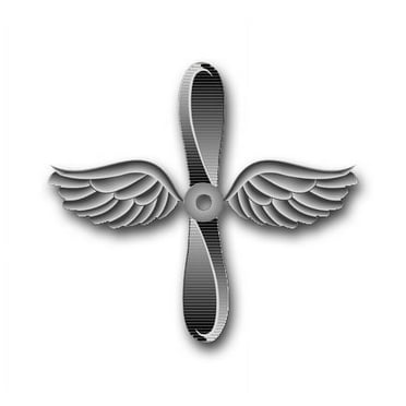 3.8 Inch U.S. Air Force Hap Wing MILITARY DECAL - Walmart.com
