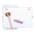 3C4G: Candy Plush Pocket Locking Journal W/ Pen - Walmart.com