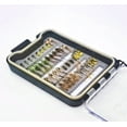 Wifreo Fly Fishing Flies Assortment with Waterproof Fly Box, 40pcs Dry ...