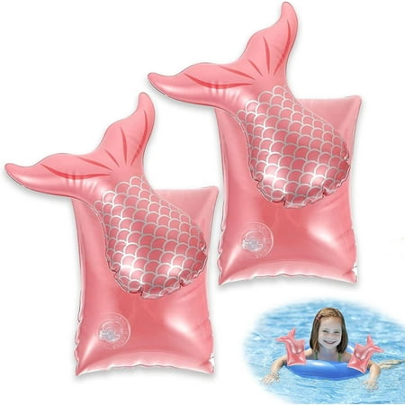 Swimiming Armbands For Kids, Inflatable Float Ring Pool Floatation Arm ...