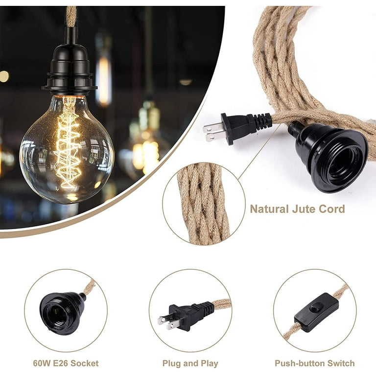 Hanging Pendant Light Cord Kit | Shelly Lighting