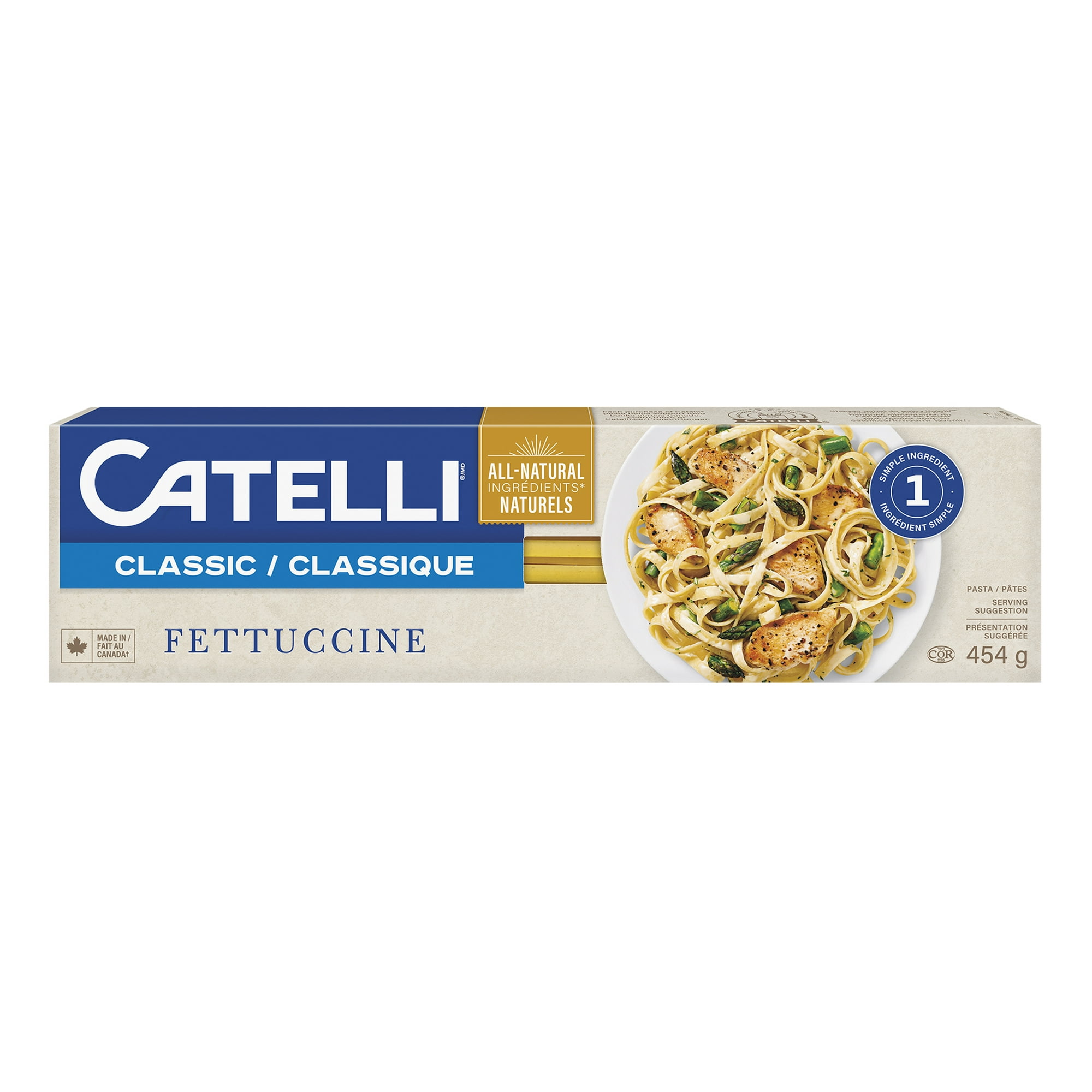 Click here for Catelli Classic All-Natural Fettuccine  454g 454g prices