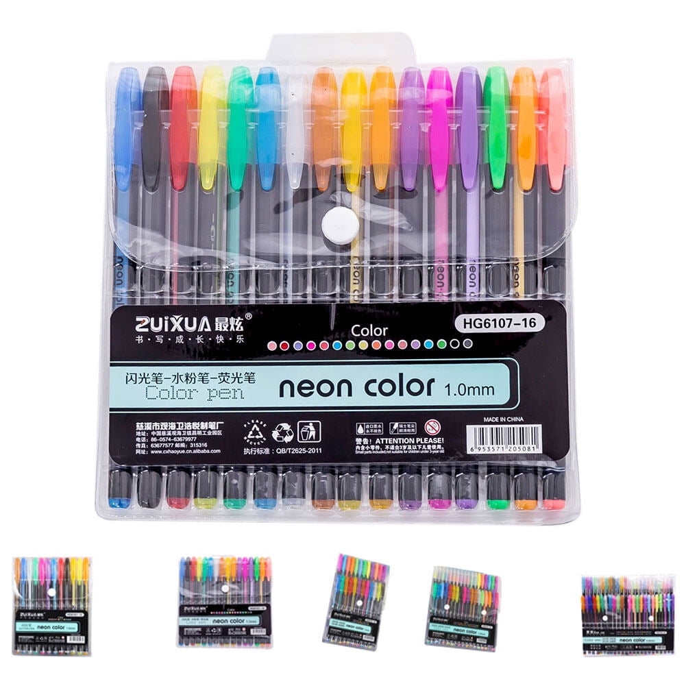 Redempat Multicolor Water Paint Doodle Pens Fade Resistant Paint Fine ...