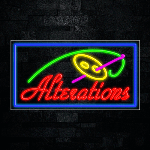 Alterations-LED Neon Sign 33"L x 18"H #30405 - Walmart.com