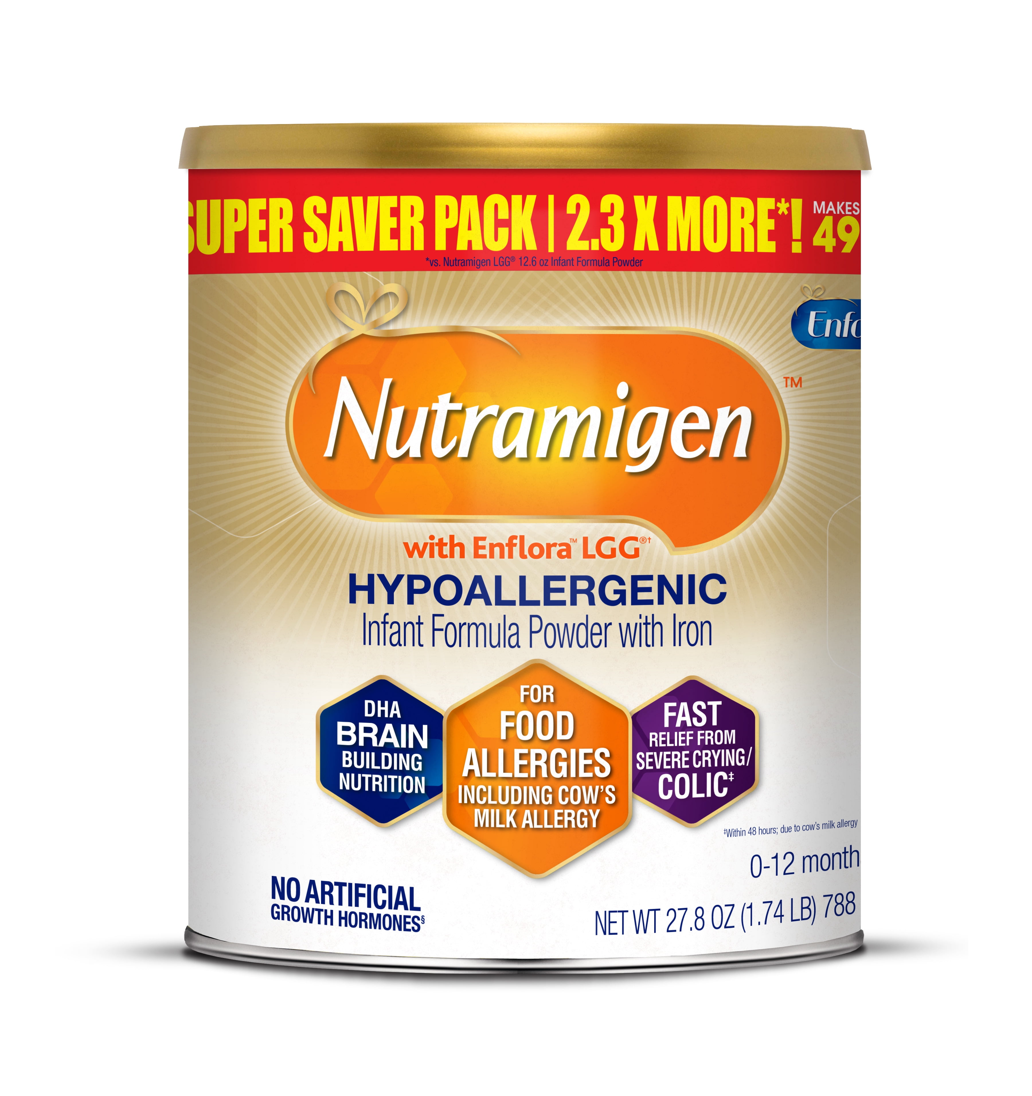 Nutramigen Hypoallergenic Infant Formula With Enflora LGG Powder 27 Nutramigen Hypoallergenic Infant Formula With Enflora LGG Powder 27