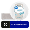 Great Value White Foam Plates, 9 inch, 150 Count, Disposable Plates for ...