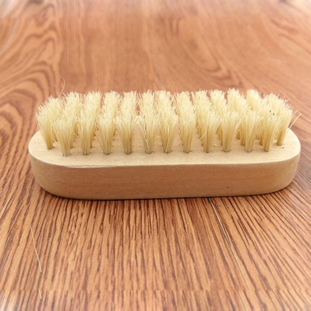 Dengmore Wooden Nail Brush For Manicure & Pedicure Scrubbing Cleaning ...