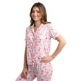 dELiA*s Women's Pajamas - 2 Piece Super Soft Button Down Sleep Shirt ...