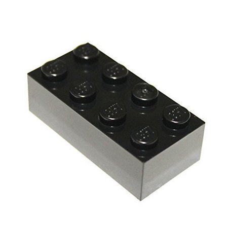 LEGO Parts and Pieces: Black 2x4 Brick x50 | Walmart Canada