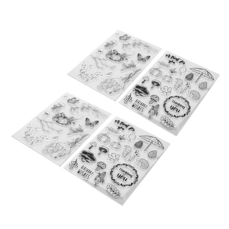 Clear Rubber Stamps, Clear Imprint Clear Stamps For Photo Albums ...