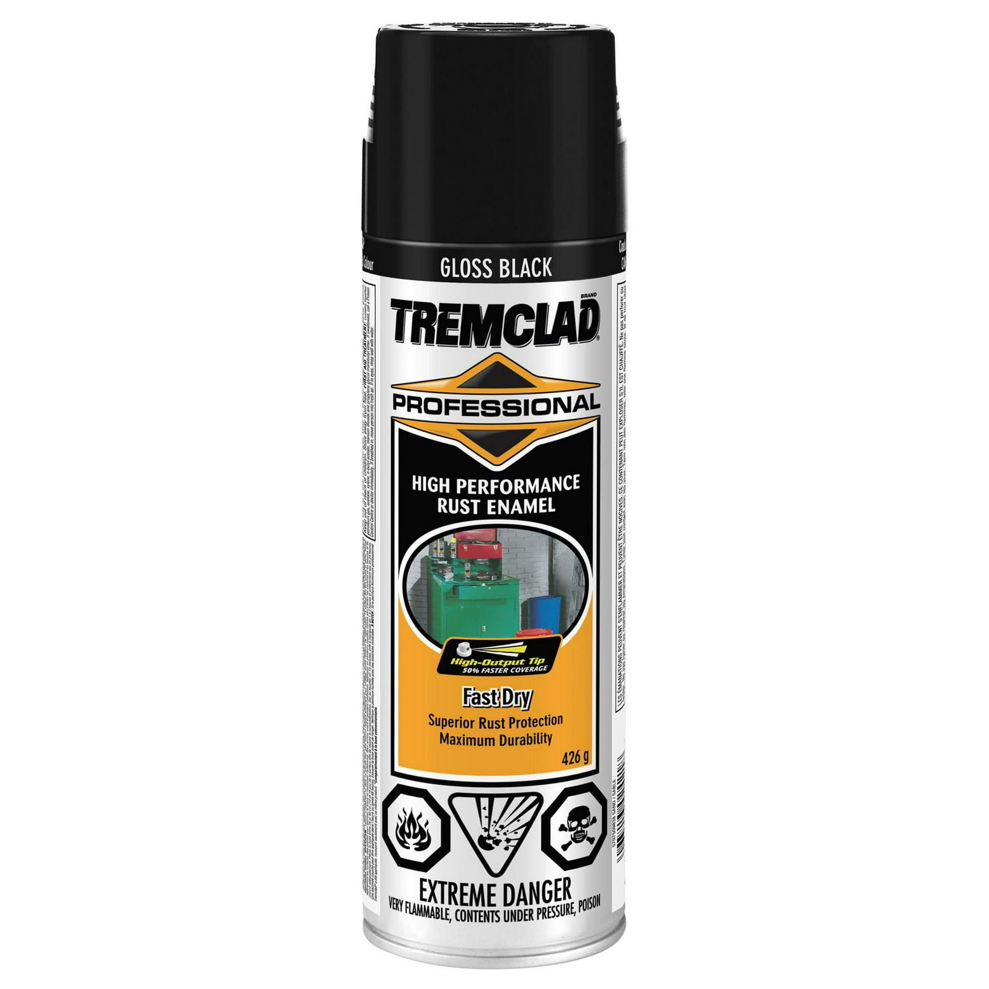 Click here for Tremclad Professional Fast Dry Gloss Black Alkyd S... prices