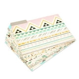 Boho-Themed 12 Pack File Folders, Floral Design, Office Organizer ...