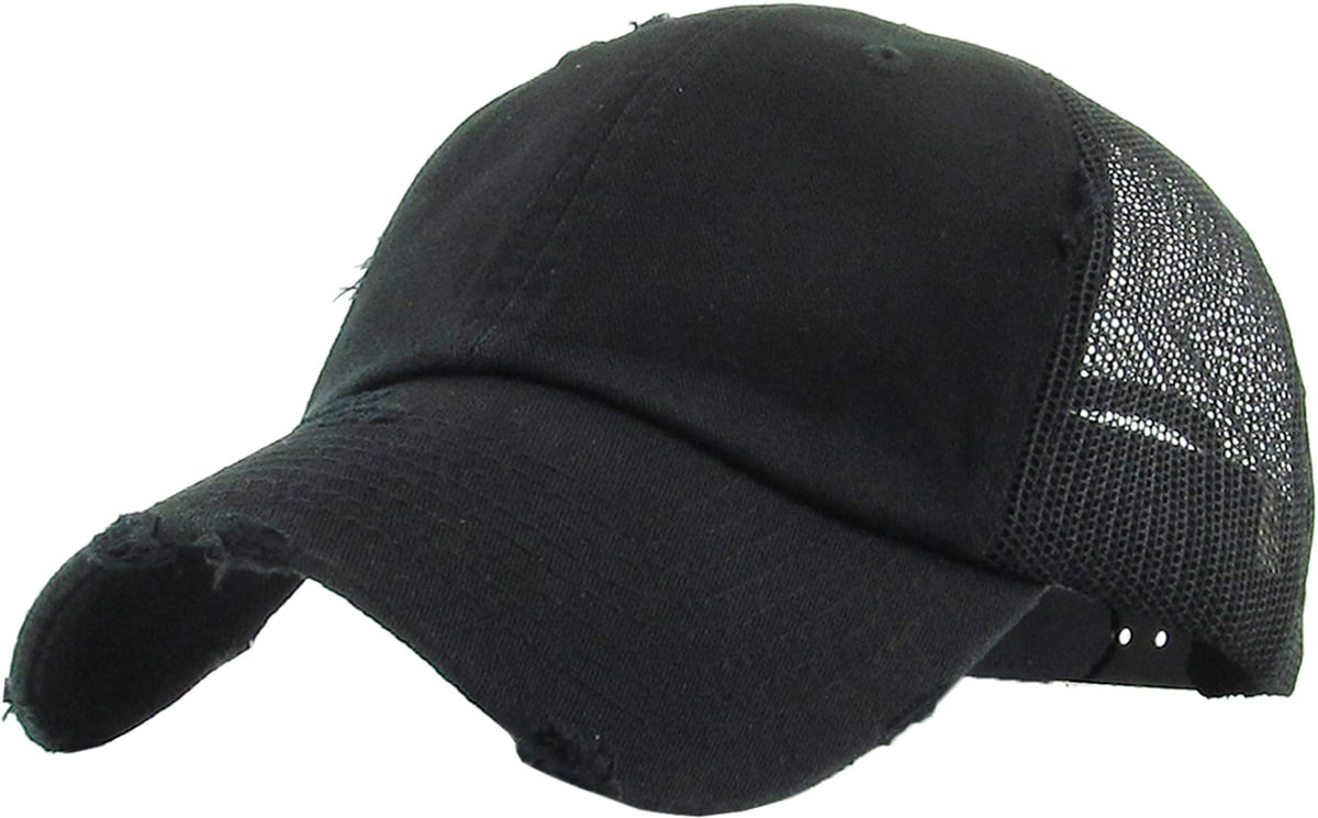 Mesh Vintage White Baseball Cap - Walmart.com