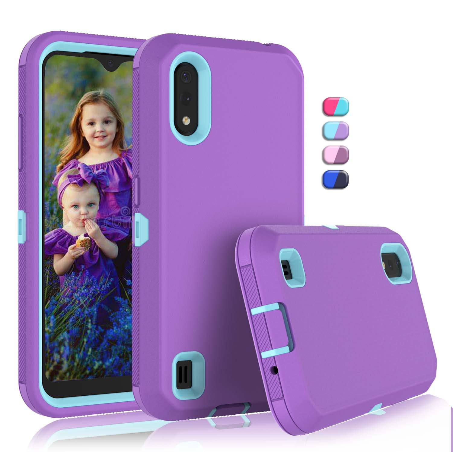 Phone Cases for Galaxy A01 A11 A21 A51 4G US Version, Tekcoo Full-Body ...