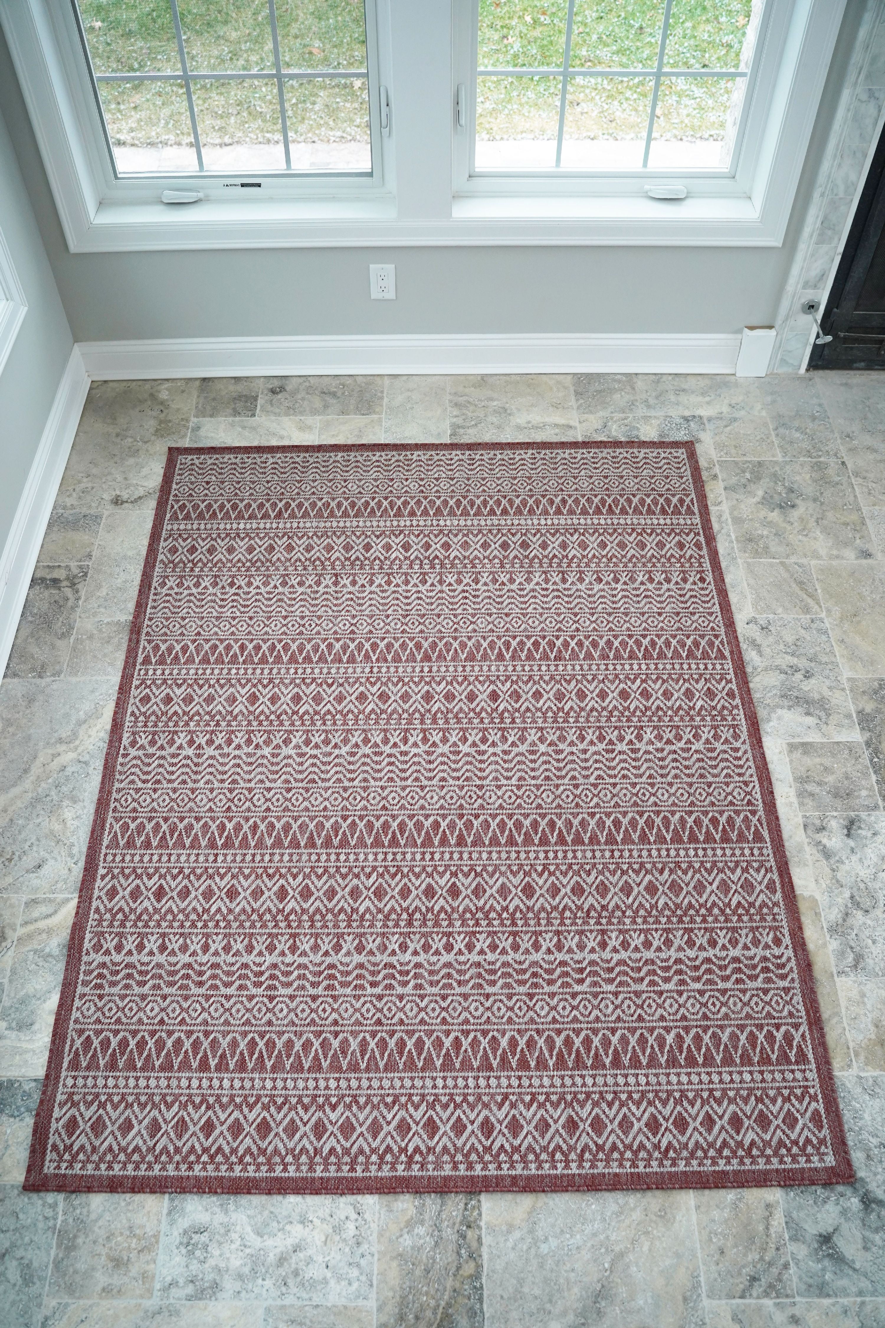 Benissimo Indoor / Outdoor Sisal Area Rug "Restoration" Collection Non ...