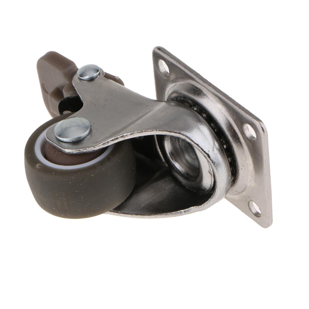 1'' inch Universal Heavy Duty Wheel Swivel Castor Wheels Bearing Caster ...