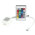 SUPERNIGHT 24 Key Button IR Wireless 5050 3528 RGB LED Strip Light ...