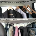 Telescopic Car Clothes Hanger Bar - Portable Travel Clothesline for ...