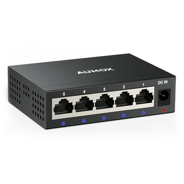 NETGEAR 5 Port Gigabit Ethernet Switch (GS605NA) - Walmart.com