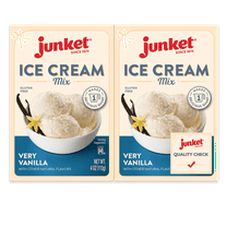 Junket Ice Cream Mix Very Vanilla, 4 Ounce (Pack of 2) - Walmart.com