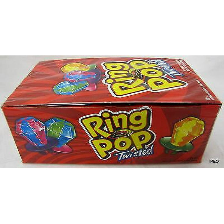 Cream Twisted Ring Pop