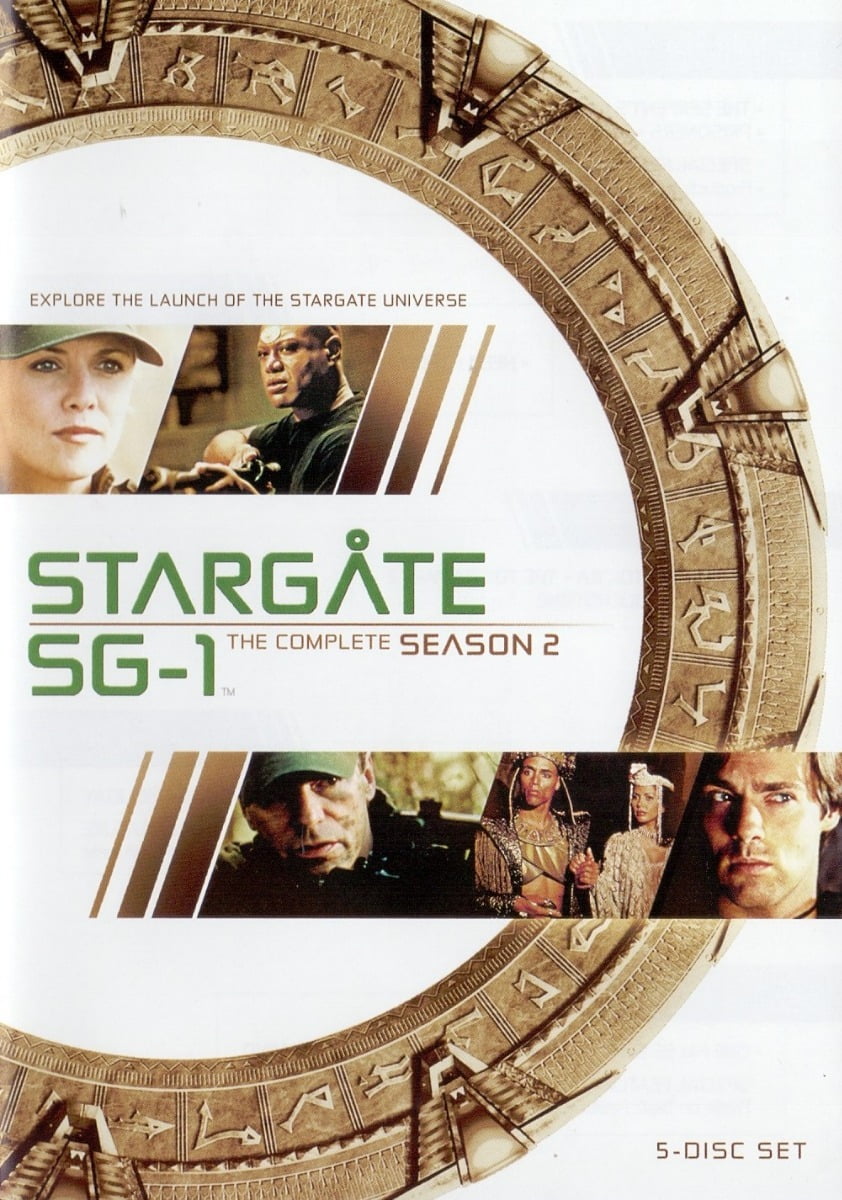 DVD Stargate Sg - 1 Segunda Temporada 2 Dos Importada 20th Century Fox ...