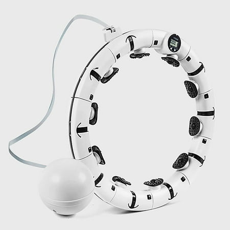 A Weighted Hula Smart Hoops, Detachable Adjustment Intelligent Weighted ...