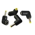 DC5.5x2.1mm Female to 4.0x1.7mm 90 Degree Male Connector Used for ...