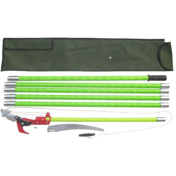 TECHTONGDA 19 Feet(6m) Tree Pole Pruner More Longer Tree Pole Manual Pruner Cutter Hand Pole ...