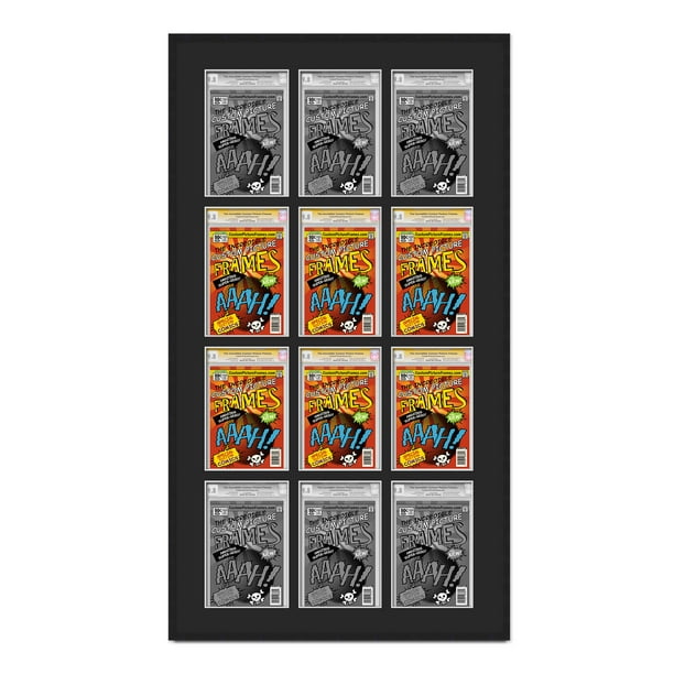 12 Comic Book Frame Black Collage Comic Book Frame with Black Mat to ...
