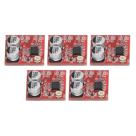 Microphone Board, Power Supply Noise Suppression DC4V-12V 5Pcs Electret ...