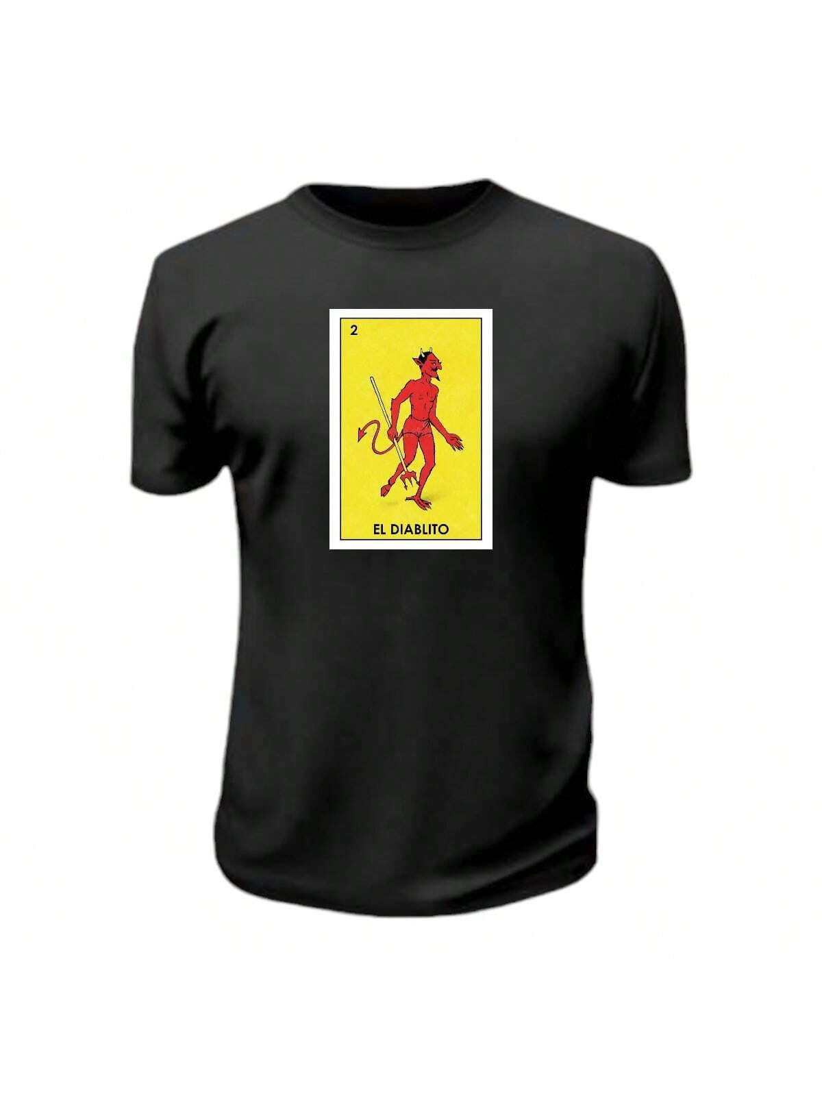 Playera Estampado De El Diablito Loteria Nacional Fiestas Patrias ...